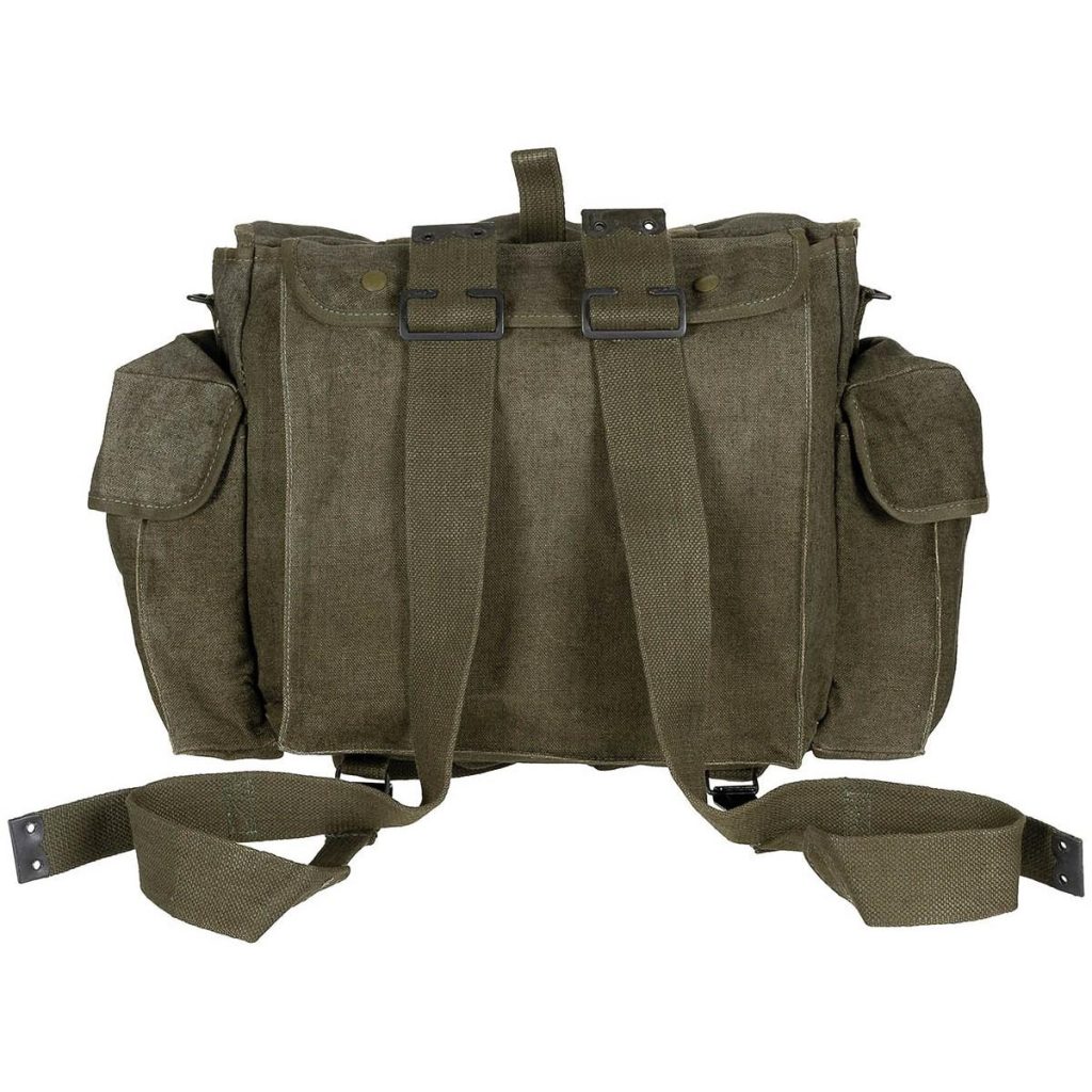 Genuine Belgian Army Surplus Congo Canvas Rucksack Olive - Surplus & Lost