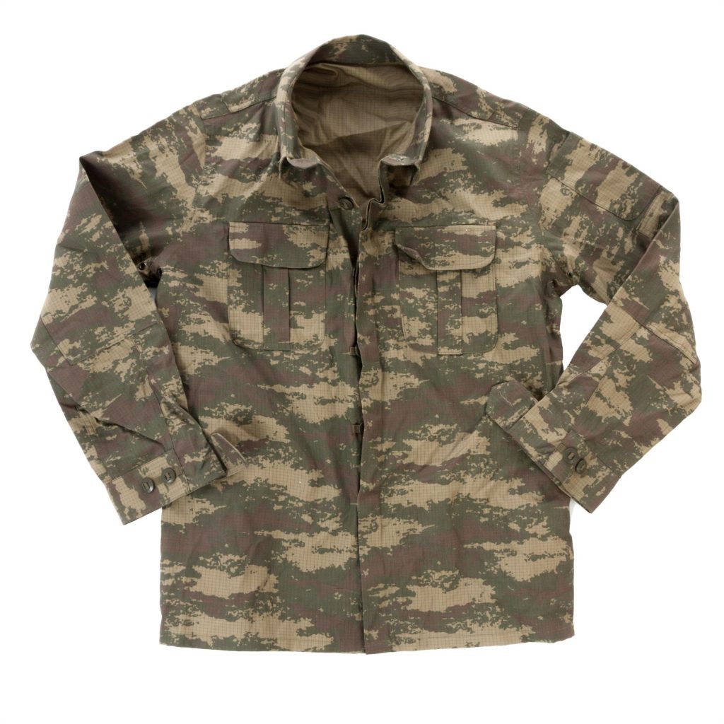 Turkish Army Surplus Rip Stop Long Sleeve Shirt Camouflage - Surplus & Lost