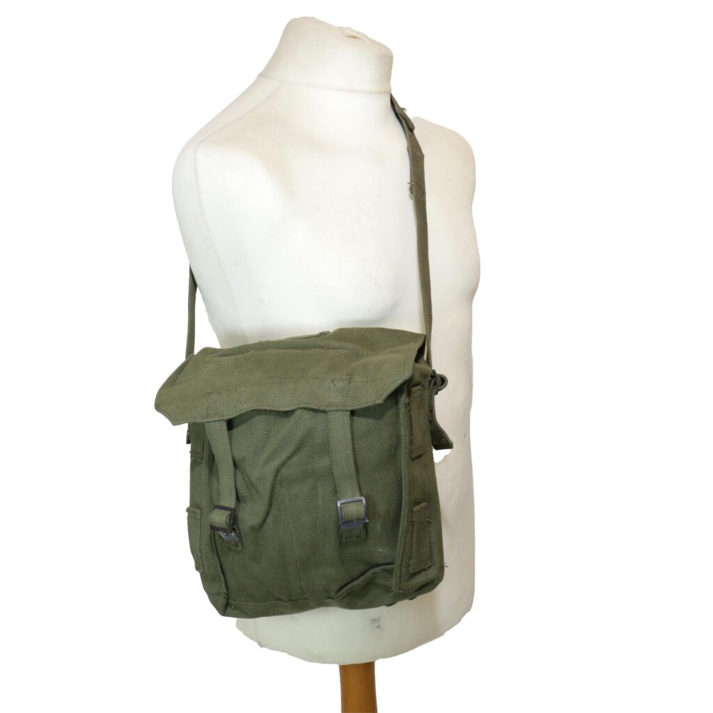 Genuine Nato Dutch Army Surplus Canvas Shoulder Bag Haversack - Surplus ...