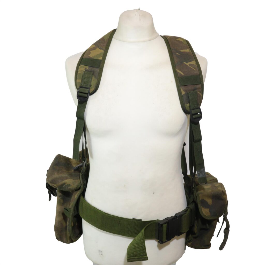 Genuine British Army PLCE Hiking Webbing Set Yoke Pouches DPM - Surplus ...