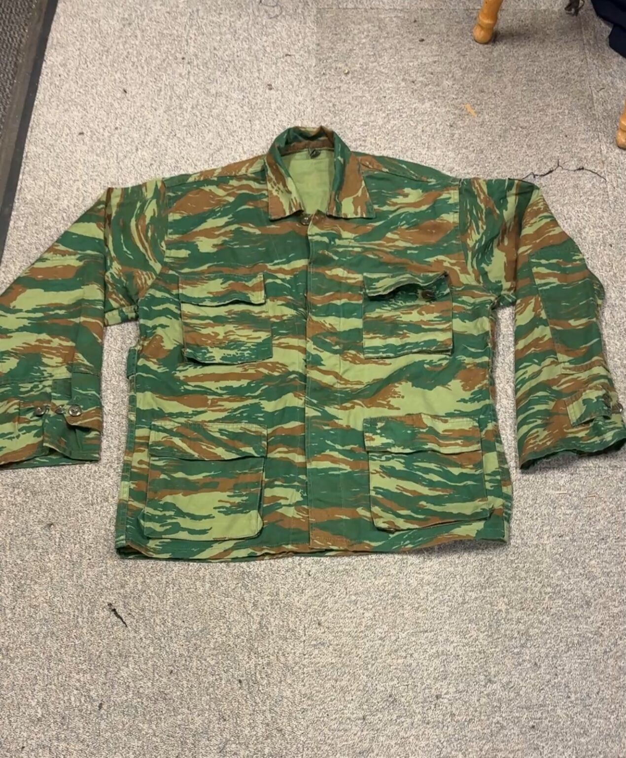 Greek lizard camo pattern jacket, chest 40-42 - Surplus & Lost